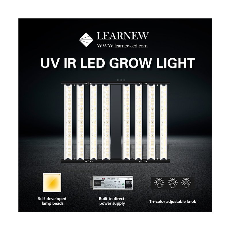 Folding Grow Light Full spectrum 820W 850W Commercial - learnew-opto.com