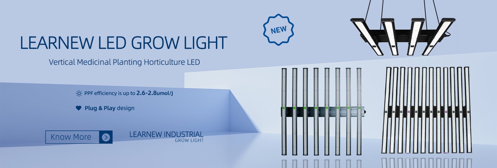 Plug Grow LED Light - learnew-opto.com