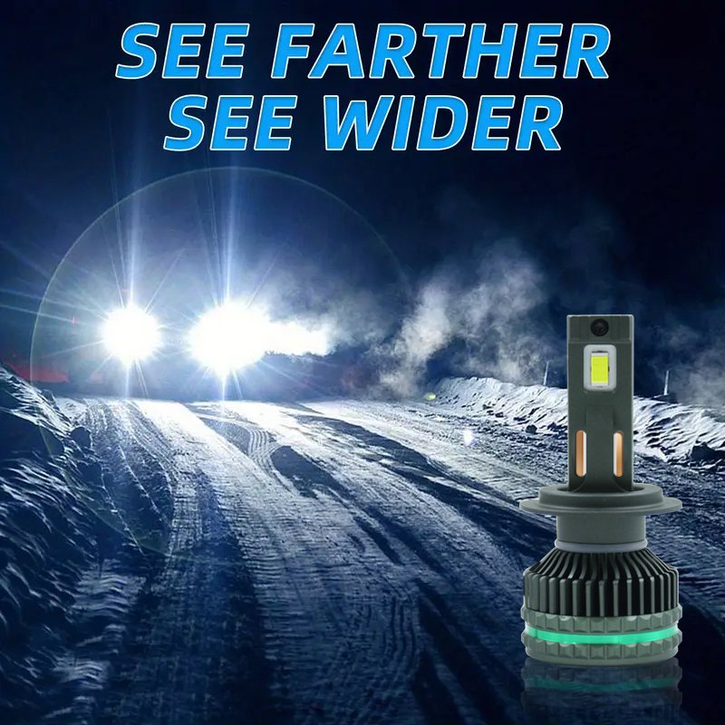 70w Car Led Headlight Custom Made Plug and Play 6500LM IP68 - learnew ...