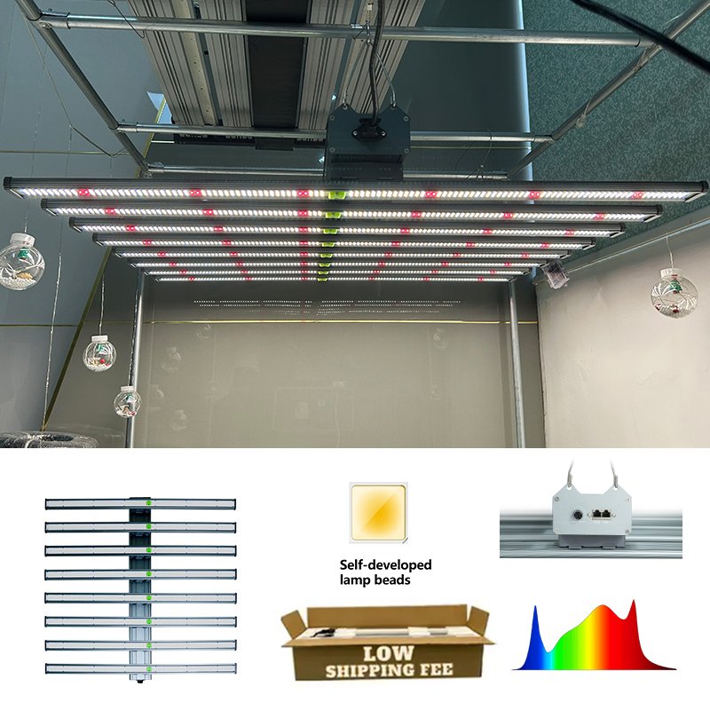 Led Grow Lights 1000W 1100W Plug and unplug Plant growth - learnew-opto.com