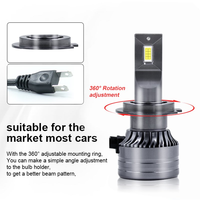 H7 LED Light 35W 3500LM H7 Auto Led Light uissant tres puissant ...