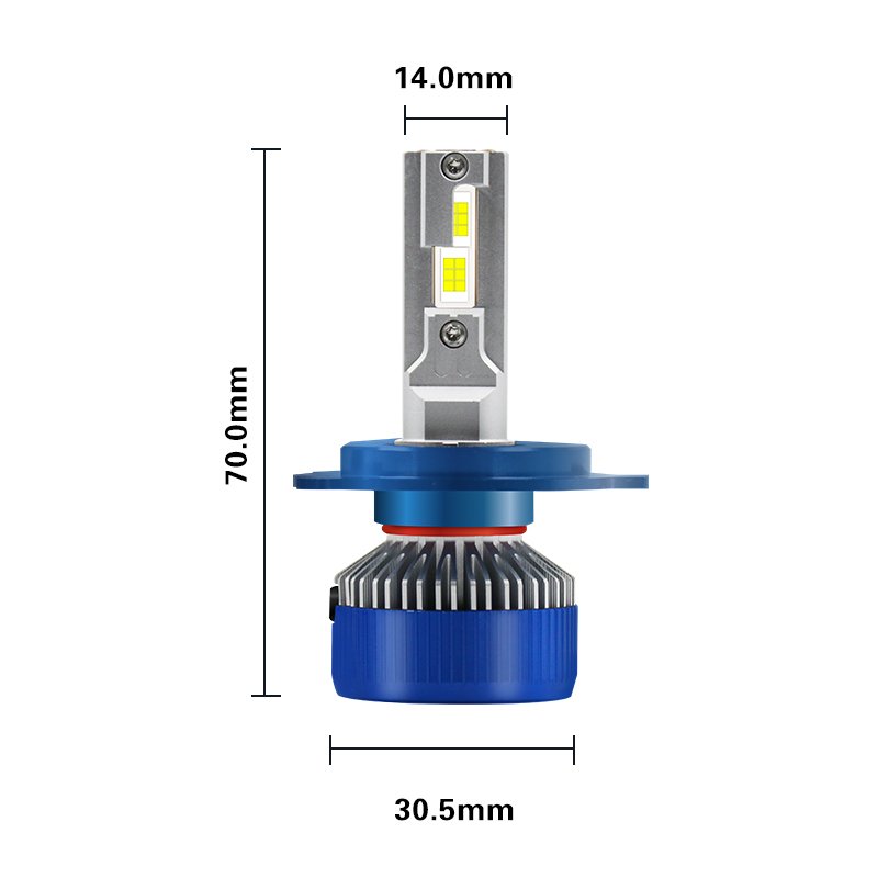 Led Auto Light H4 60W 6000LM Adjustable High and Low Beam - learnew ...
